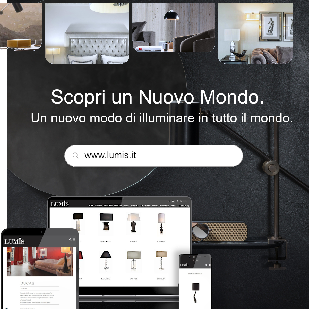 LUMIS - Hotel and contract lighting - LUMIS